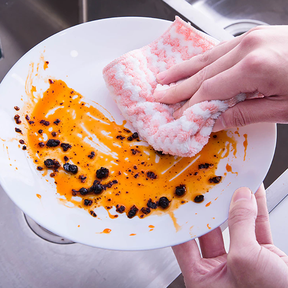 5 Pc All-in-one Soft Microfiber Cleaning Rag - Inspire Uplift