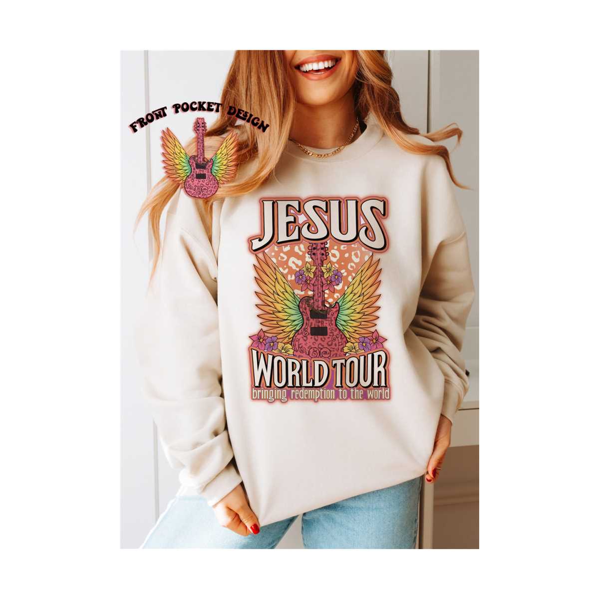 Jesus World Tour Png, Easter Png, Jesus png, Jesus Sublimati | Inspire ...