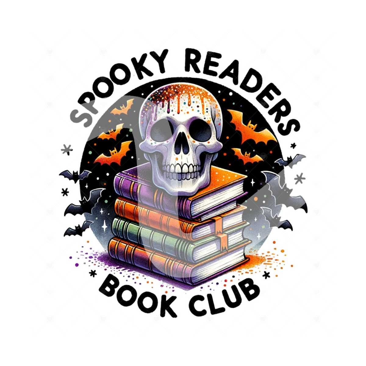 Spooky Readers Book Club Svg, Book Reader Clipart, Halloween | Inspire ...