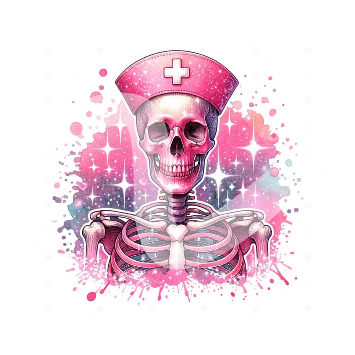 Skeleton Nurse Svg, Nurse Appreciation Week Clipart, Nurse V | Inspire ...