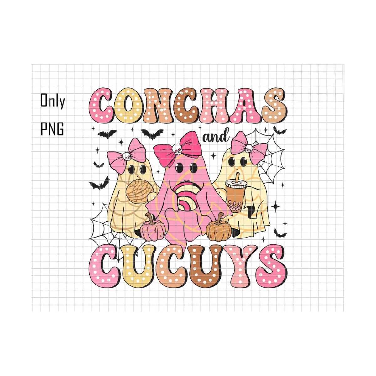Conchas And Cucuys Png, Mexican Ghost Png, Spooky Conchas Pn | Inspire Uplift