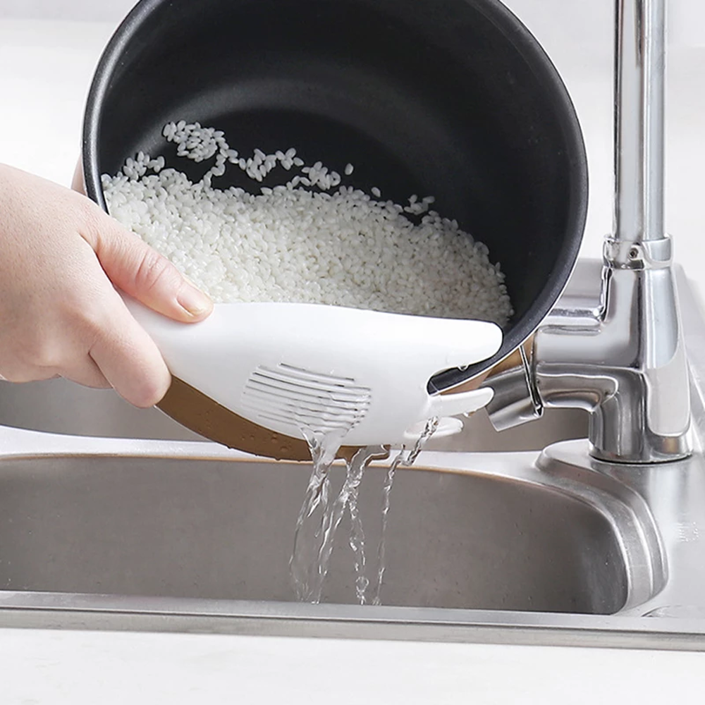 Rice Washing Spoon For Easy Draining | Inspire Uplift