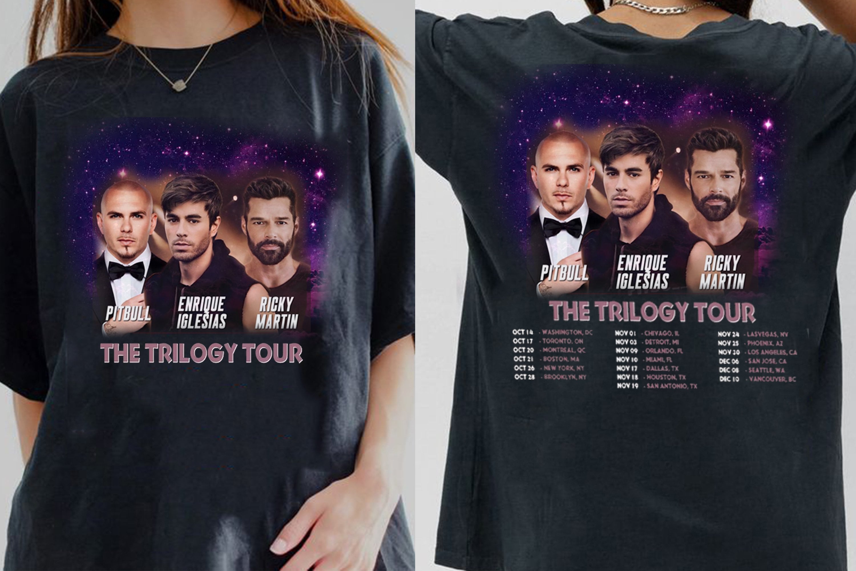 En ri que Igle sias X Pitbull Ricky Martin The Trilogy Tour | Inspire ...