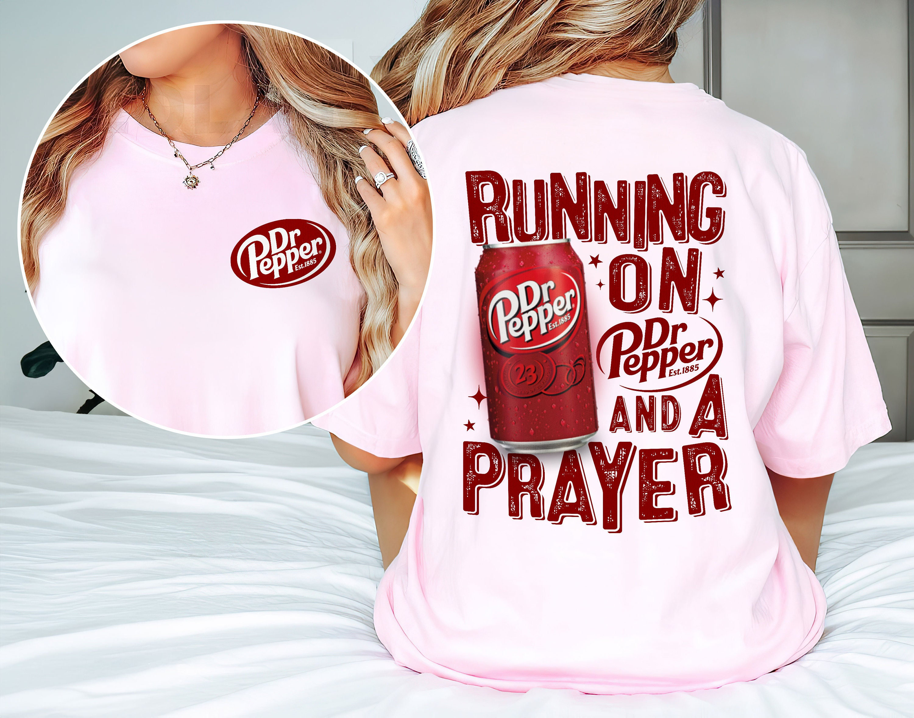 Running on Dr. Pepper and a Prayer Shirt, Coke Mom Life Swea | Inspire ...