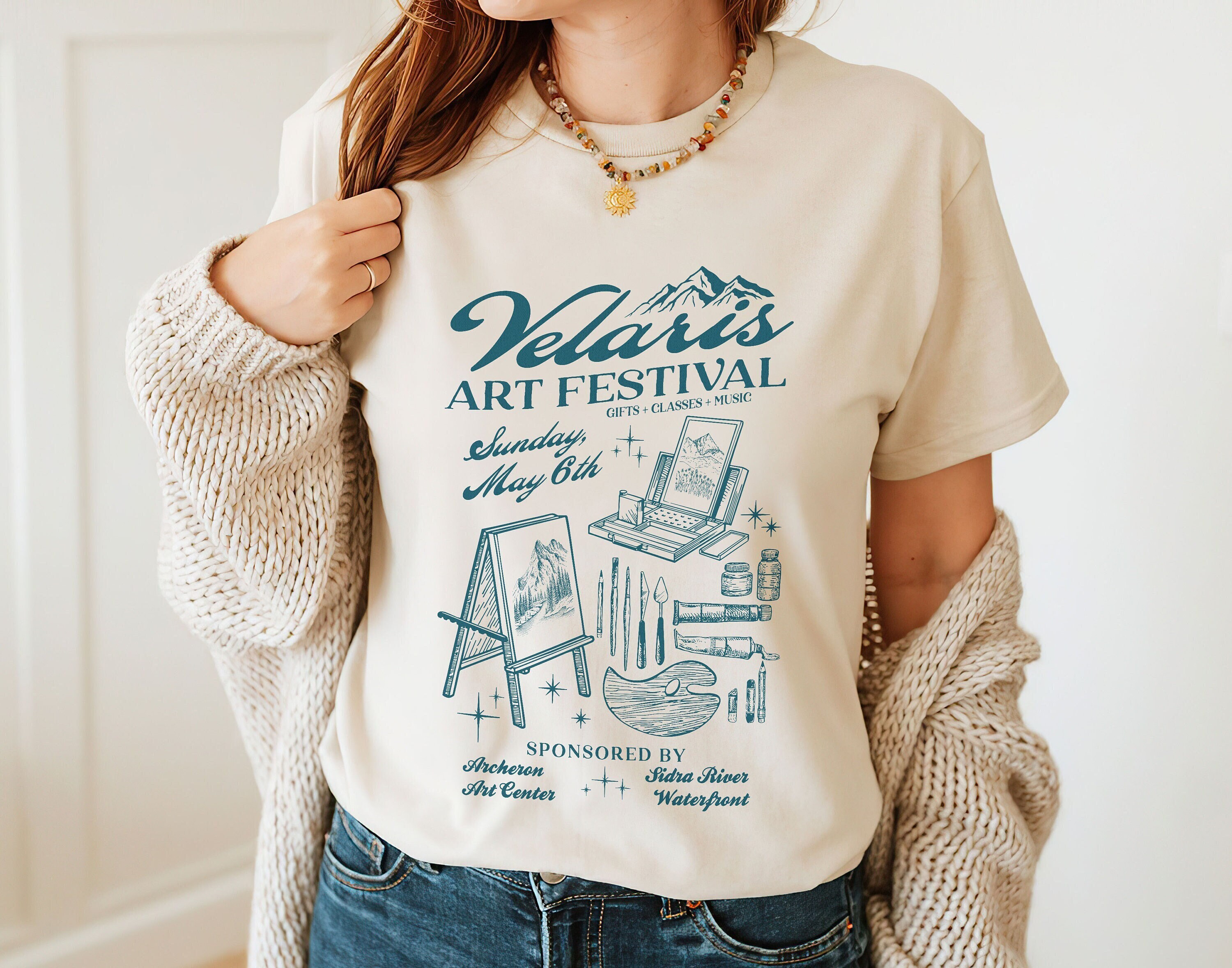 Vintage Velaris Bookish Art Shirt, The Night Court SJM Shirt | Inspire ...