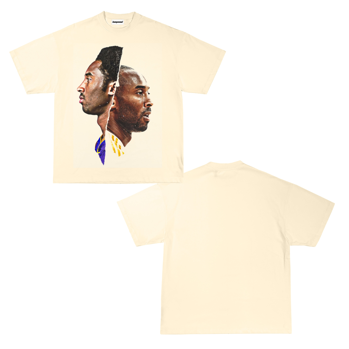 Kobe Bryant 824 Face Split LA Basketball Lakers Streetwear T | Inspire ...