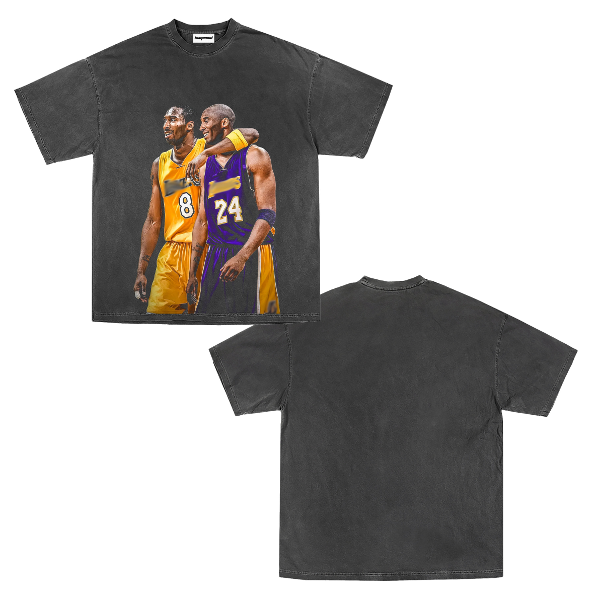 Kobe Bryant 824 Split LA Basketball Lakers Streetwear T-Shir | Inspire ...