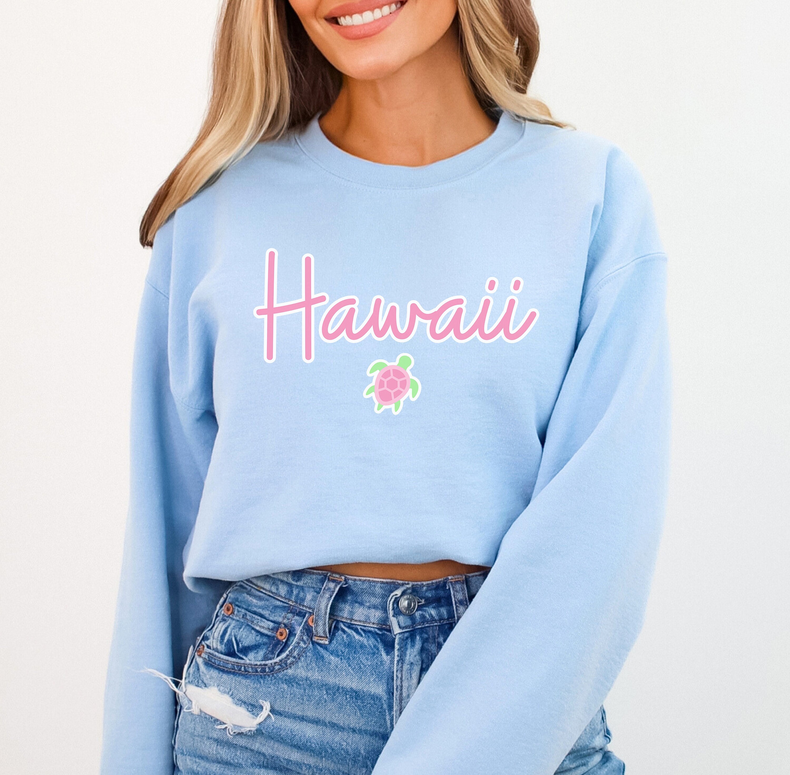 Sea Turtle Hawaii Sweatshirt Coconut Girl Sea Turtle Shirt B | Inspire ...