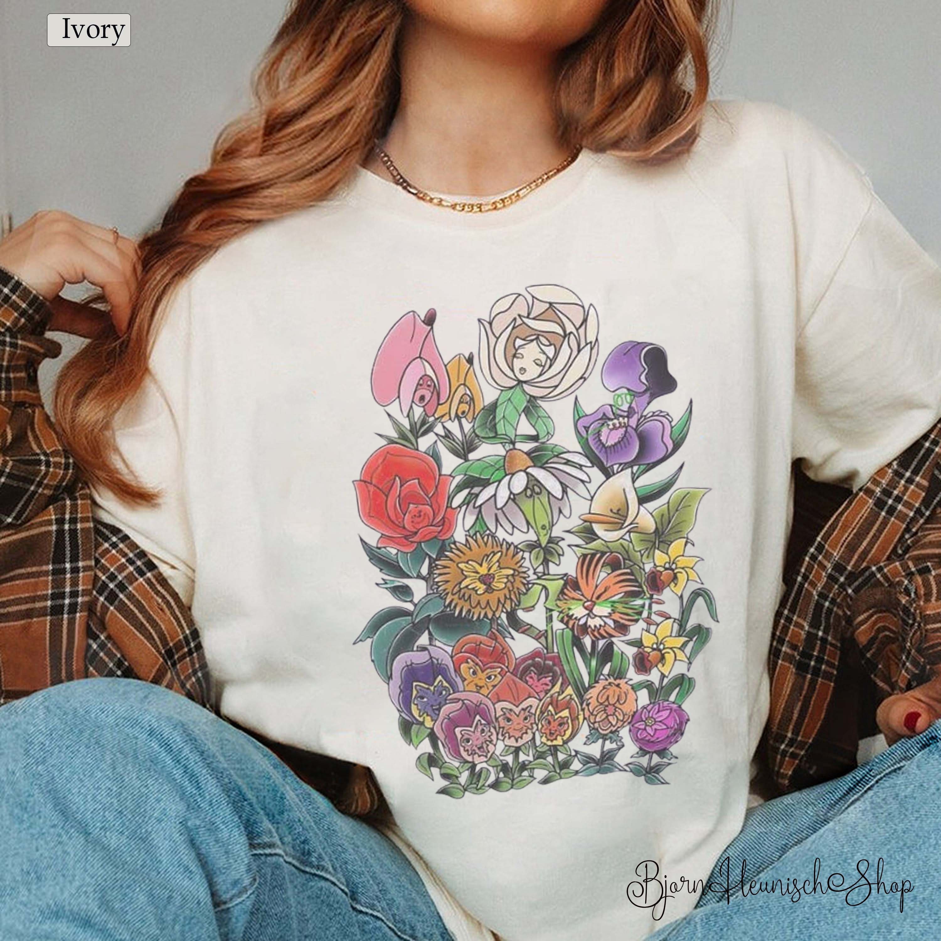 Alice in Wonderland Shirt, Alice Flower Shirt, Princess Alic | Inspire ...