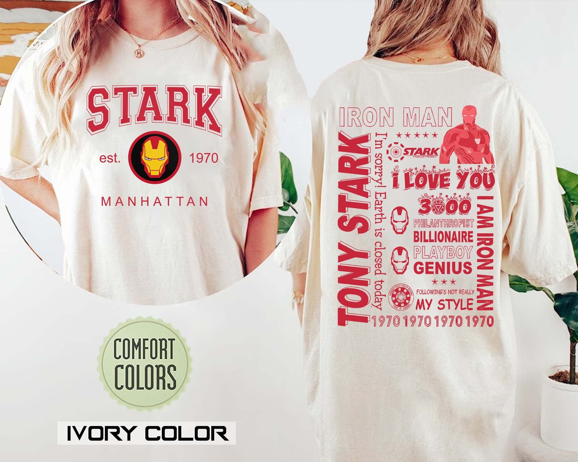 Vintage Stark 1970 Shirt, Iron Man Shirt, Tony Stark Shirt, | Inspire ...