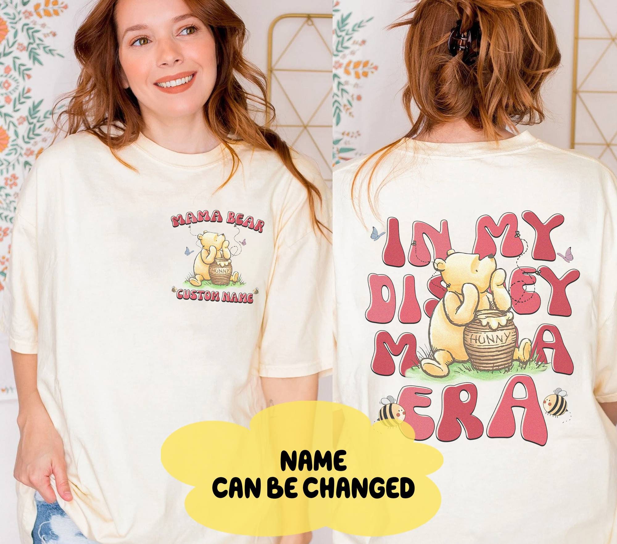 2-sided Personalized Winnie the Pooh In My Mama Shirt, Pooh - Inspire ...
