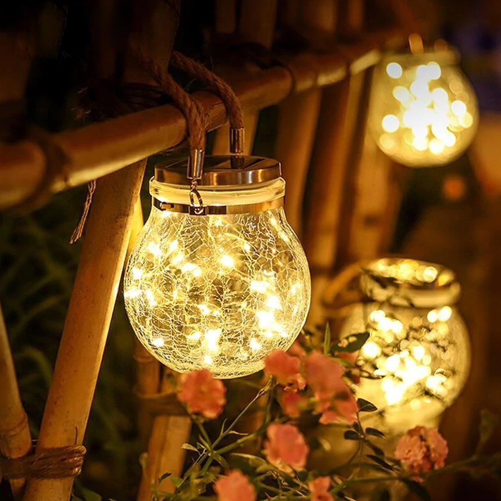 Waterproof Solar Crack Lamp For Exotic Decor - Inspire Uplift