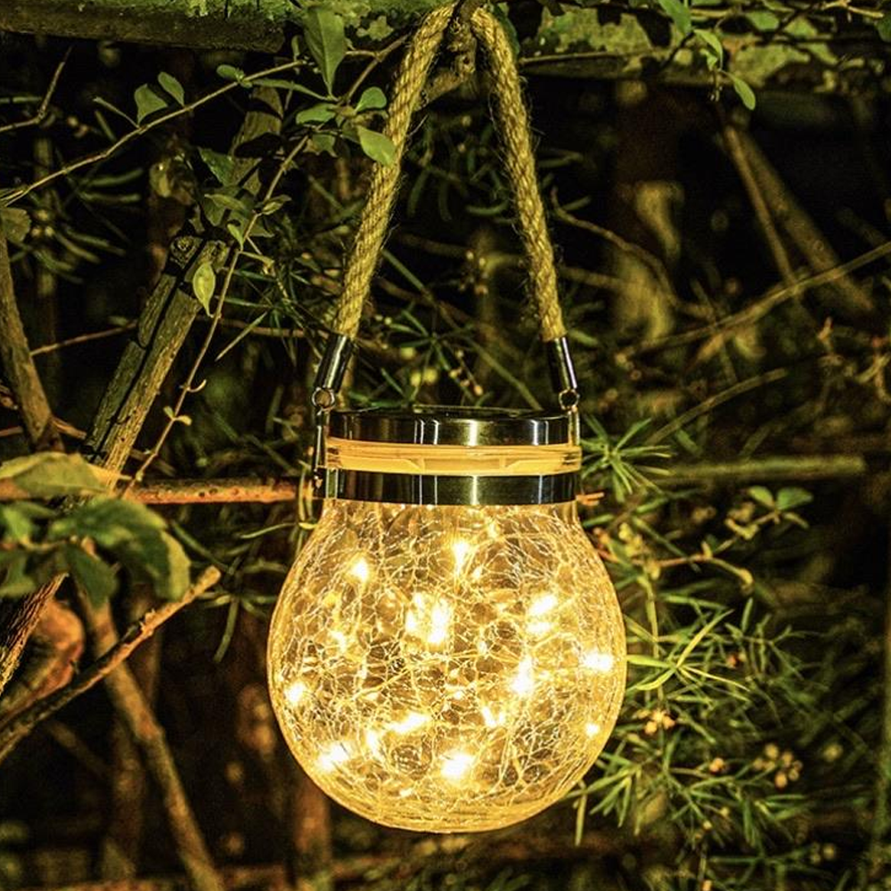 Waterproof Solar Crack Lamp For Exotic Decor - Inspire Uplift