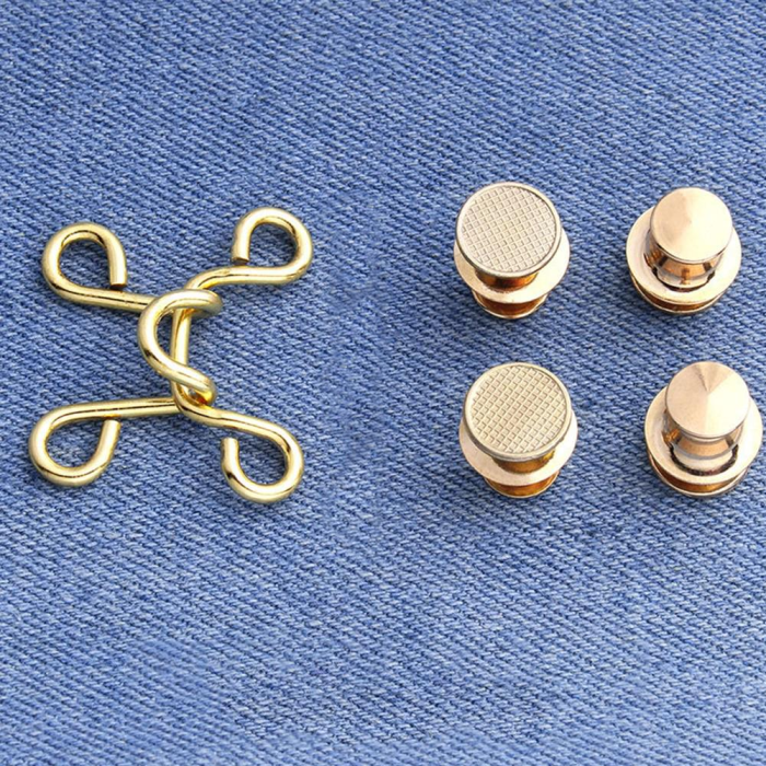 No-Sewing Adjustable Mettalic Waist Buckles - Inspire Uplift