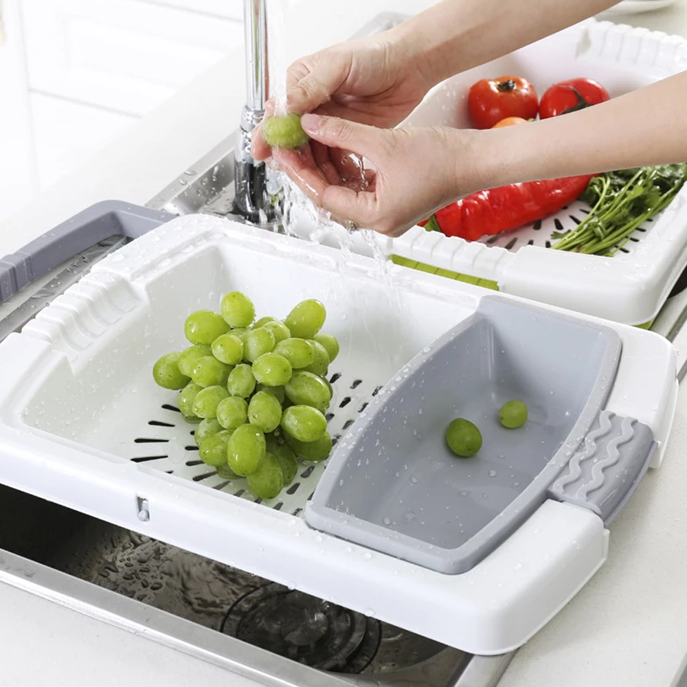 Over the Sink Multi-functional Cutting Board | Inspire Uplift