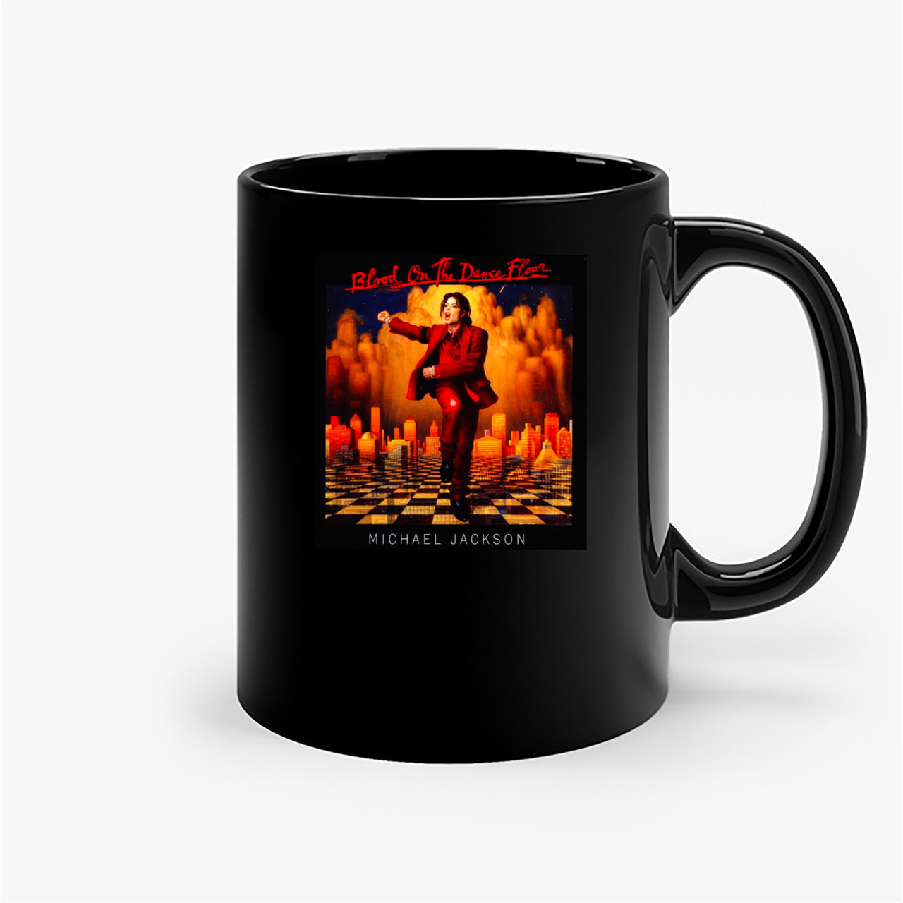 Michael Jackson Mj Blood On The Dance Floor Ceramic Mugs | Inspire Uplift