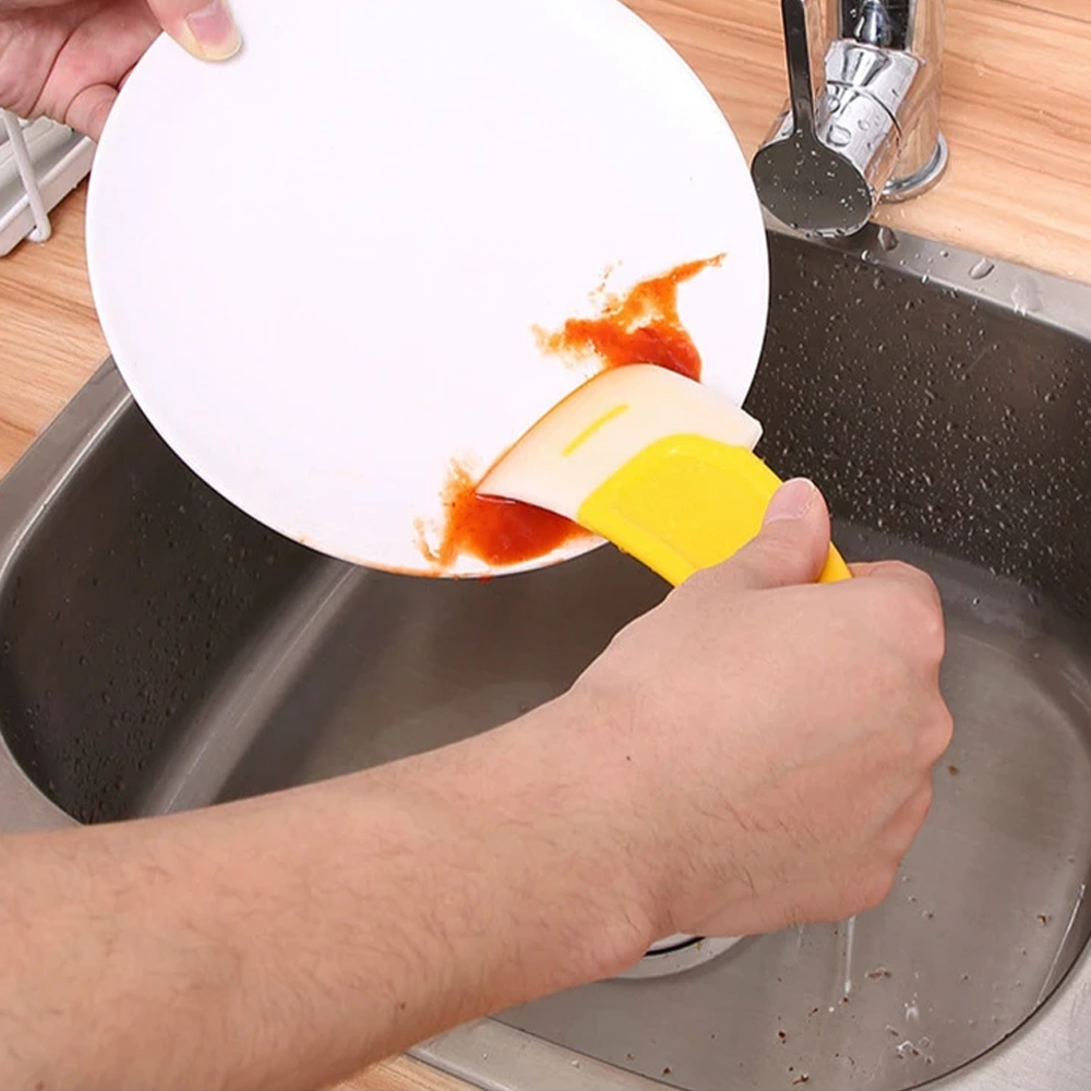 Heat Resistant Scraper For Utensil Cleaning - Inspire Uplift