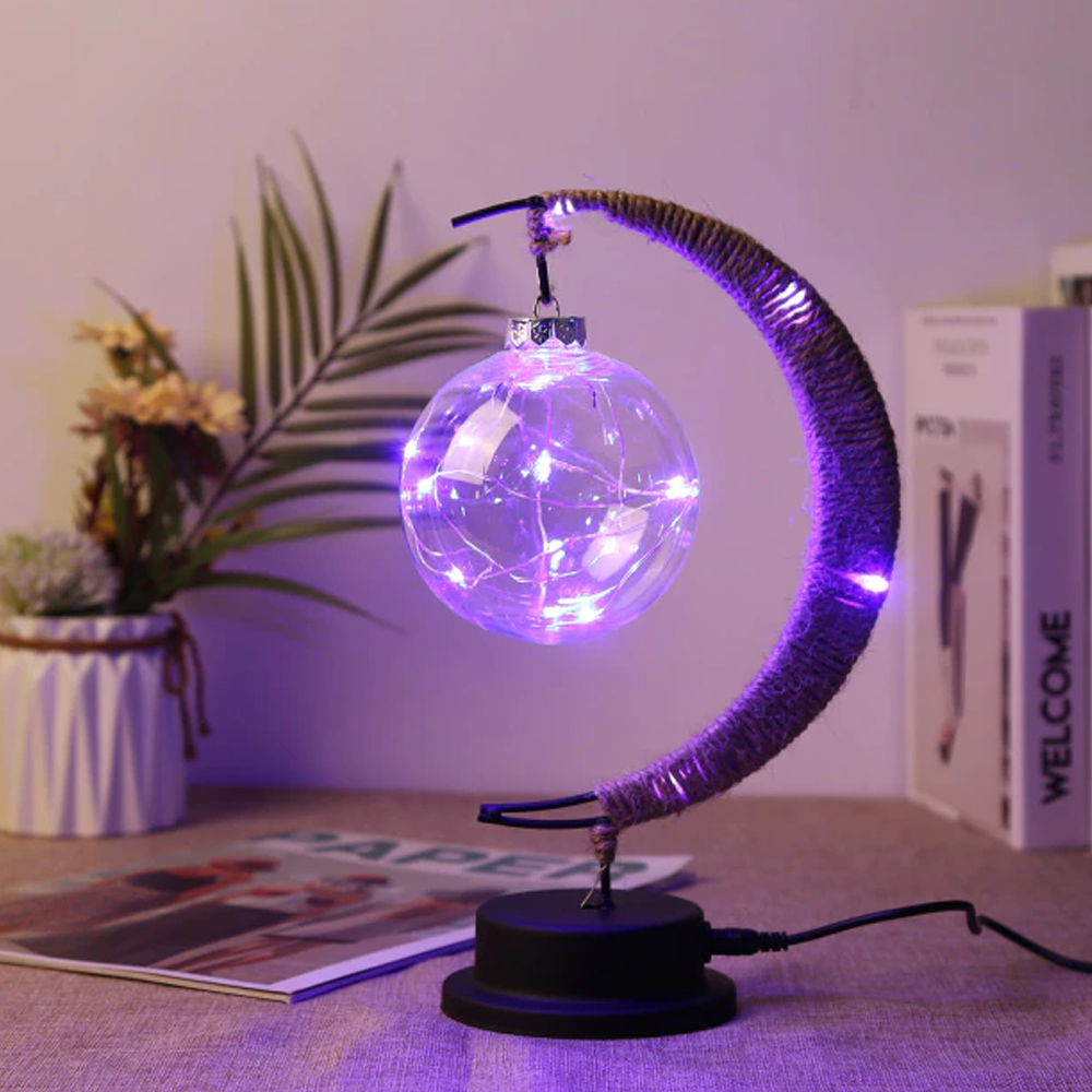Enchanted Lunar lamp For Whimsical Decor - Inspire Uplift