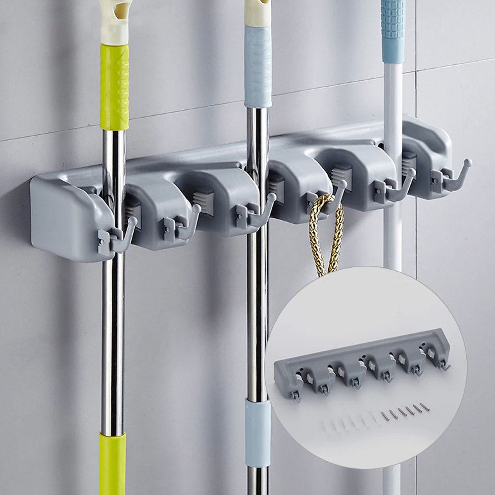 3/4/5 Adjustable Pocketed Tool Wall Mount - Inspire Uplift