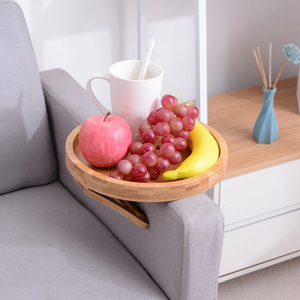 Multi-Storage Balancing Sofa Armrest Tray | Inspire Uplift