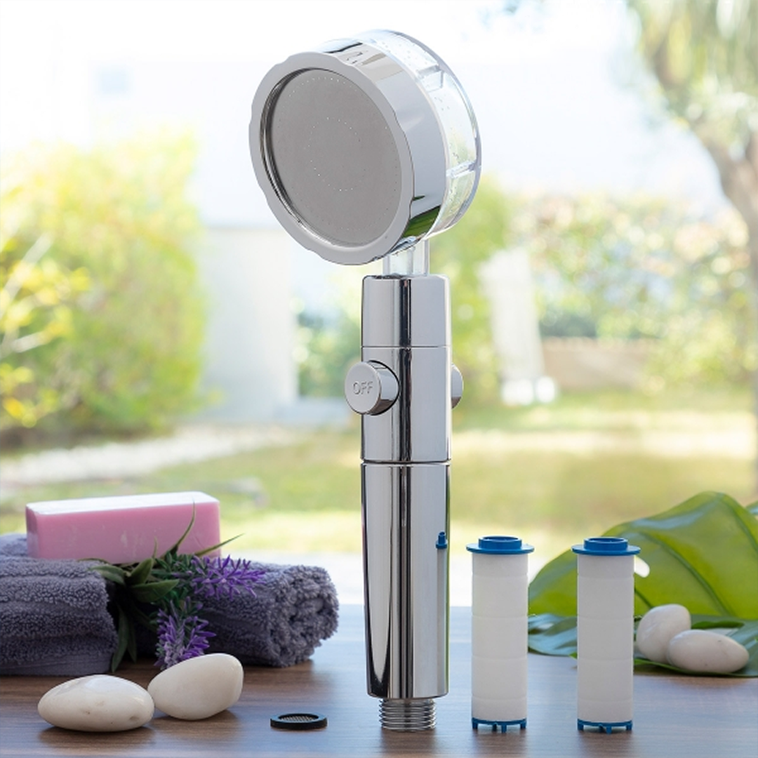 Pressurized 360 Shower Head To Save 40% Water - Inspire Uplift
