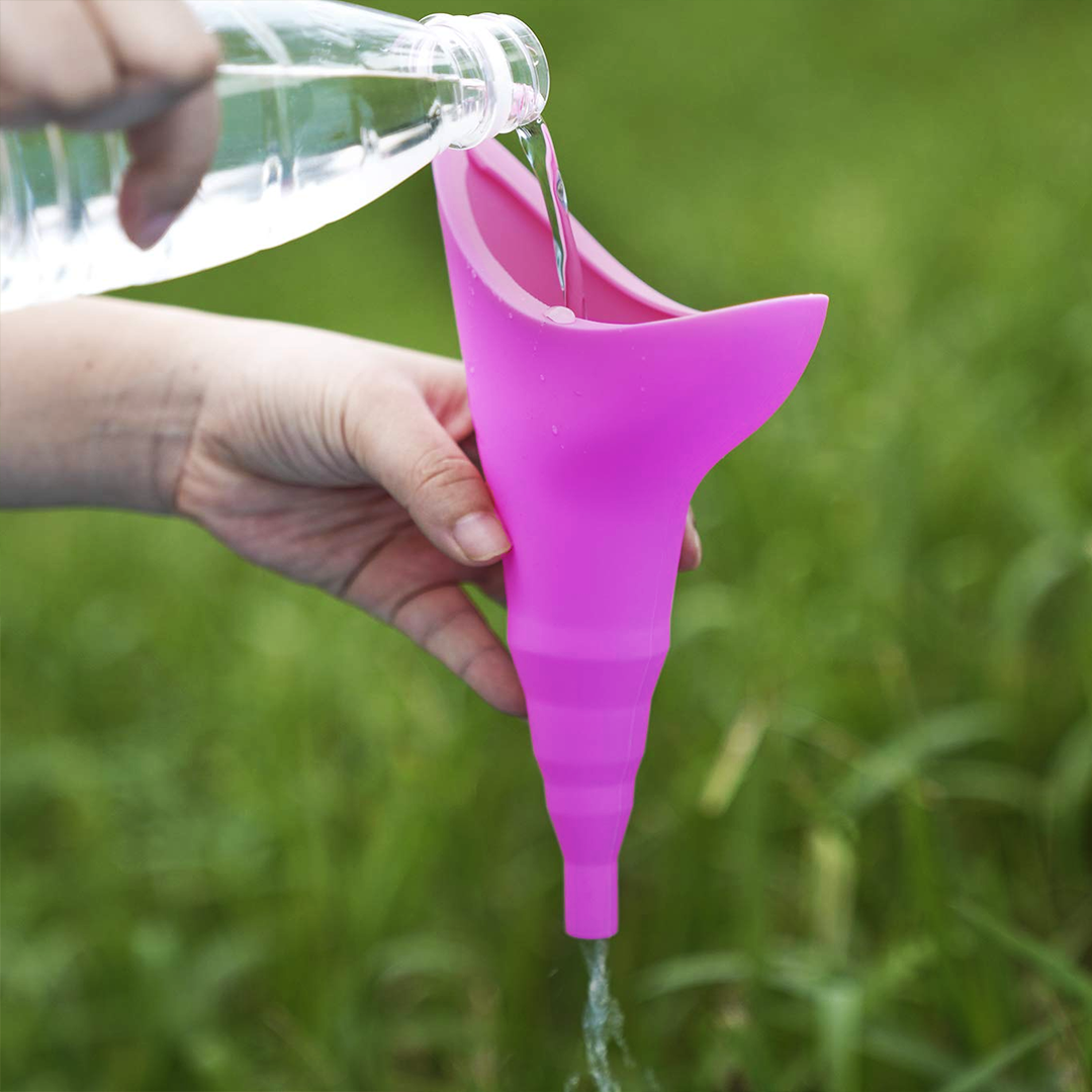 Pocket Toilet Pee Funnel For Road Trips | Inspire Uplift