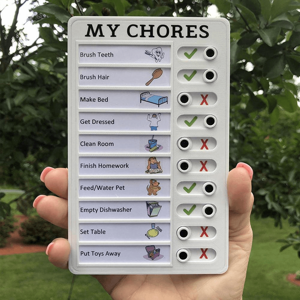 My Chores CheckList - Organize Daily Tasks | Inspire Uplift