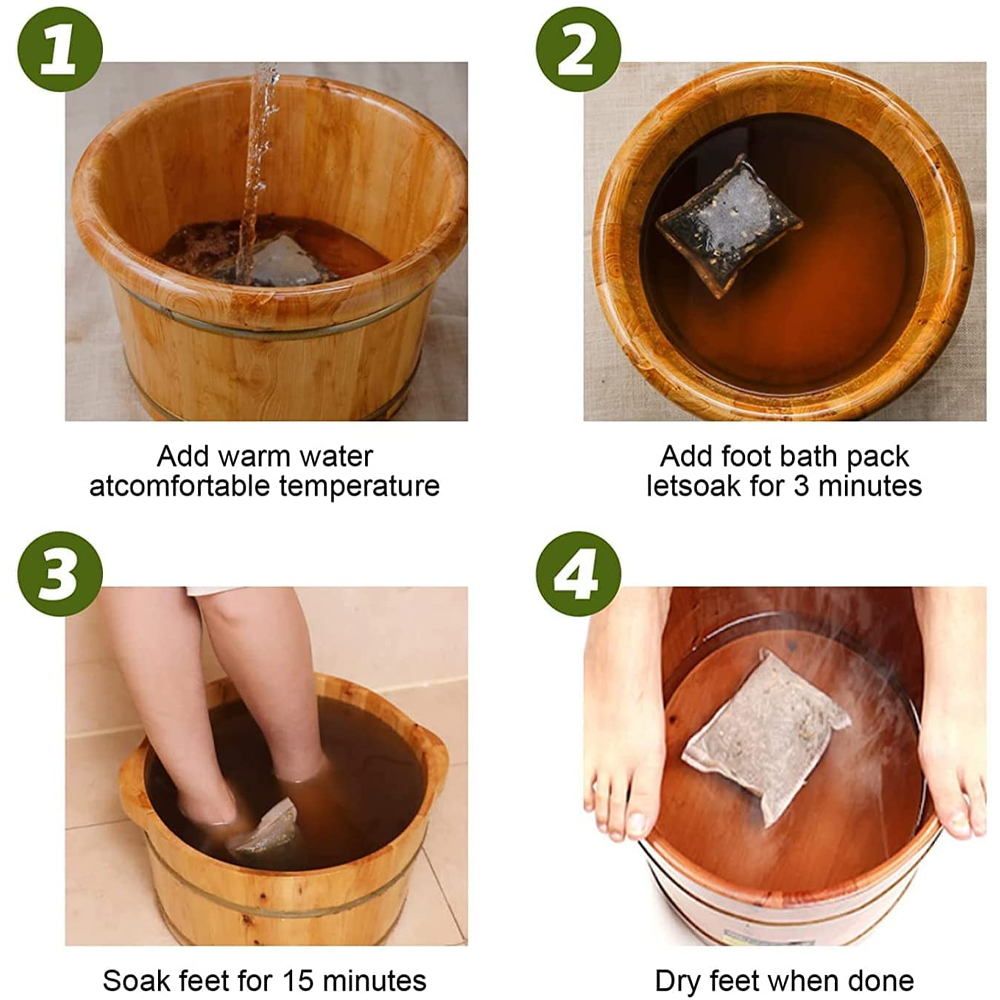 20 Pcs Leg Slimming Lymphatic Foot Soak - Inspire Uplift