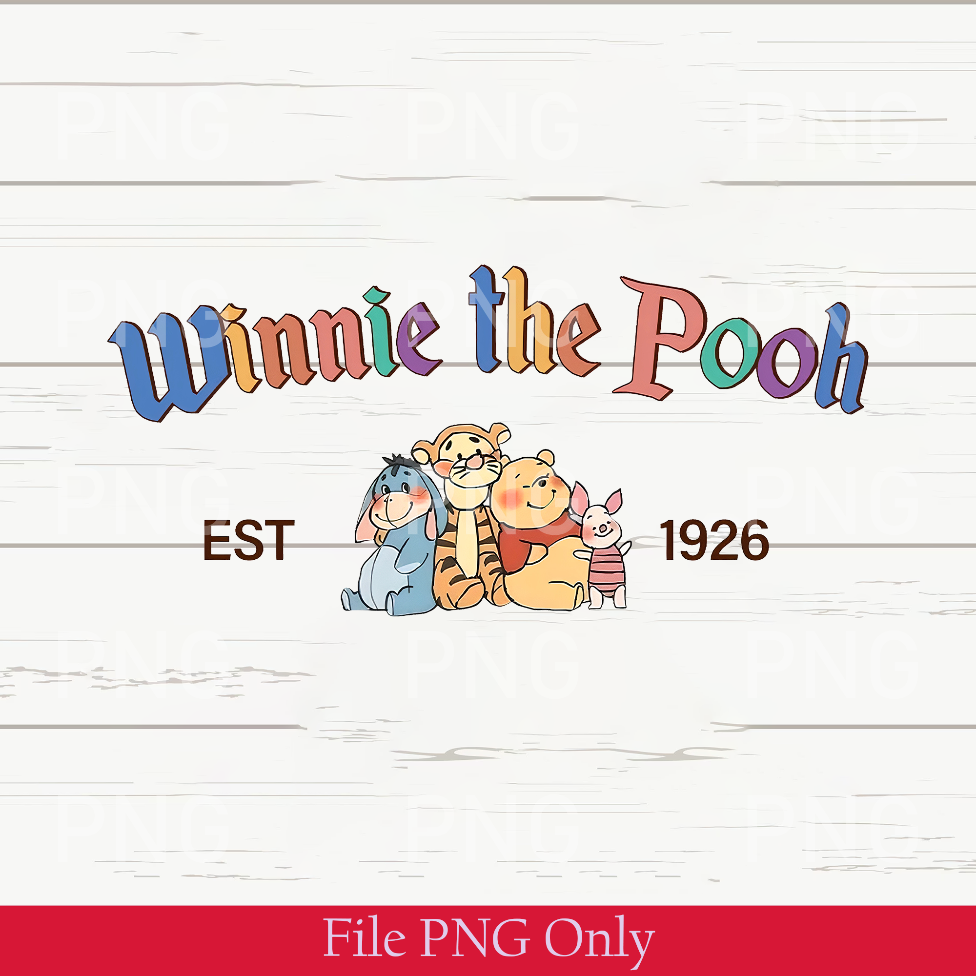 Retro Disney Winnie The Pooh PNG, The Pooh and Friends, Winn - Inspire ...