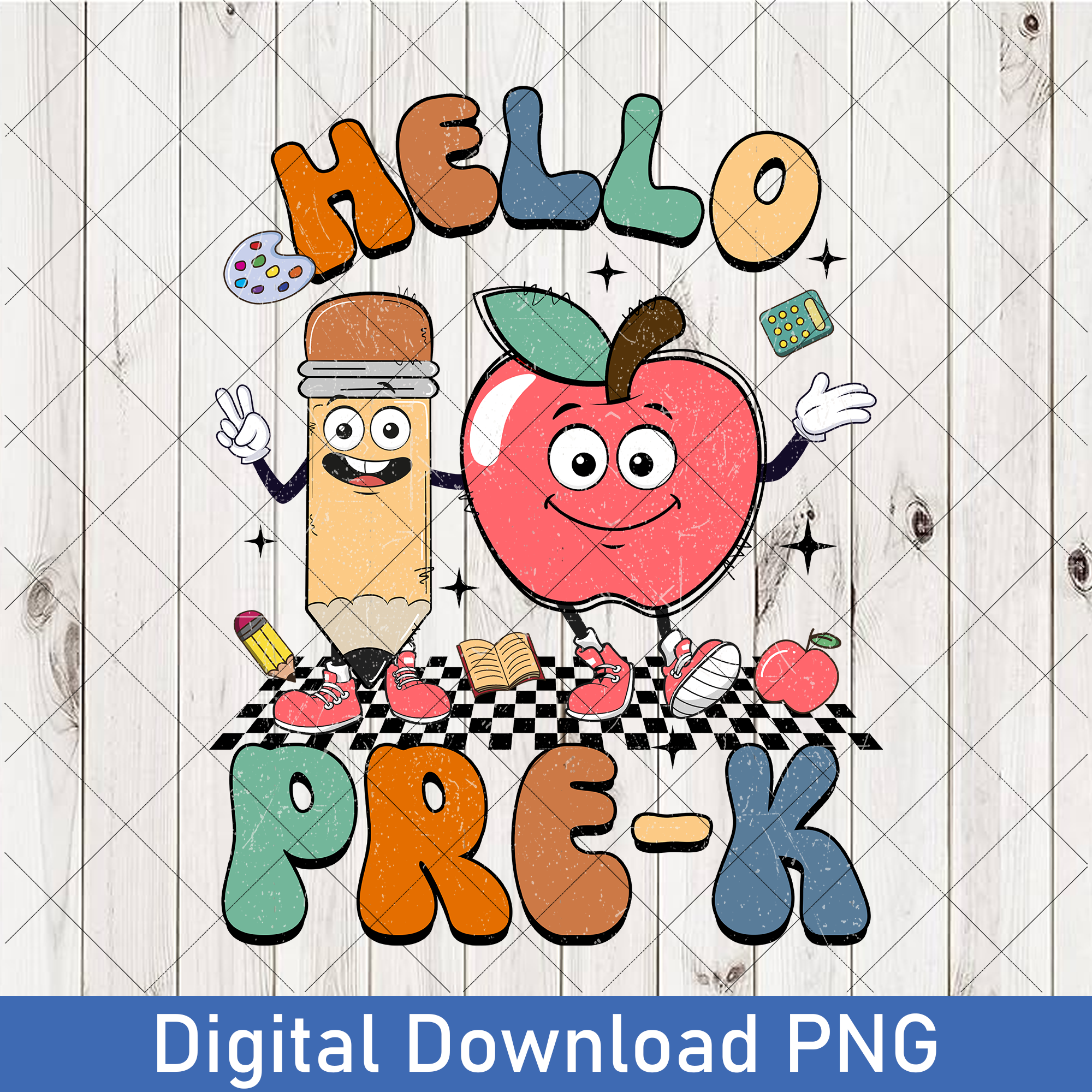 Hello PRE-K Sublimation, Hello Pre K PNG, Pre K PNG, PRE Kin | Inspire ...