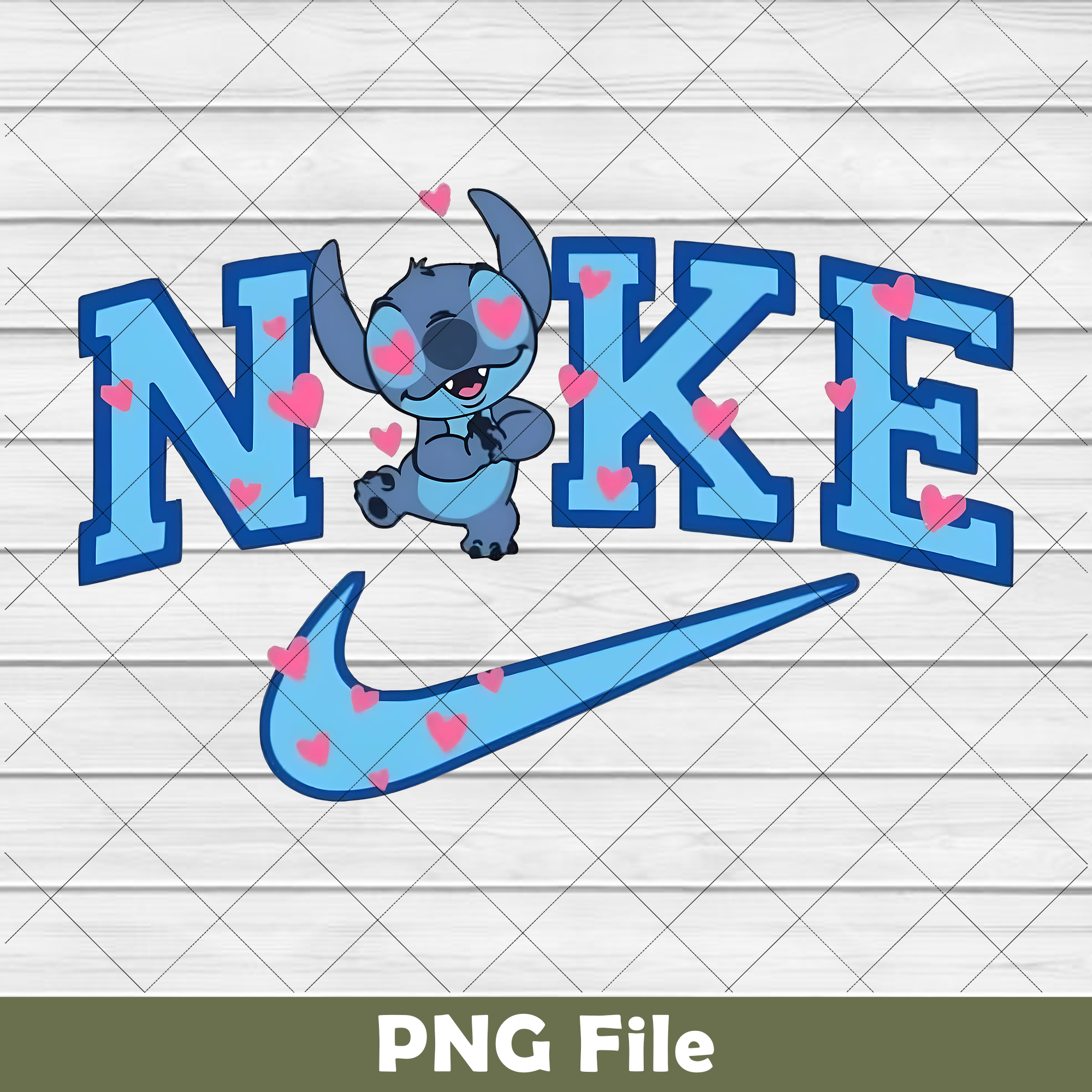 Stitch Nike PNG, Disney Stitch PNG, Stitch Png, Nike Logo St - Inspire ...