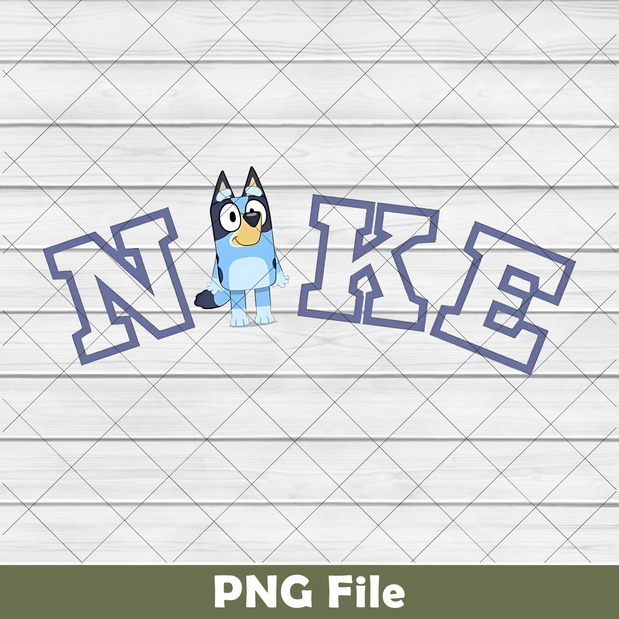 Bluey Nike Retro PNG, Bluey PNG, Bluey PNG, Nike Logo Bluey | Inspire ...