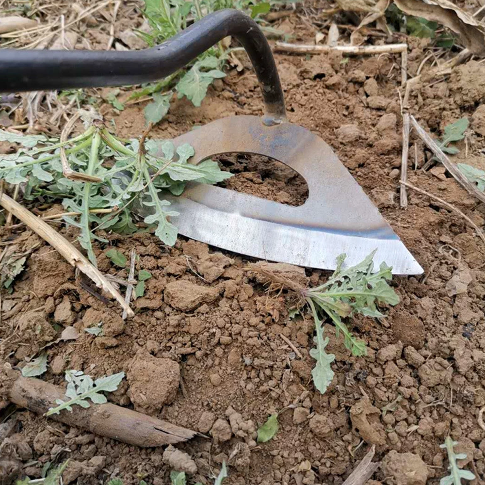 Multi-Use Steel Hollow Hoe For Gardening - Inspire Uplift