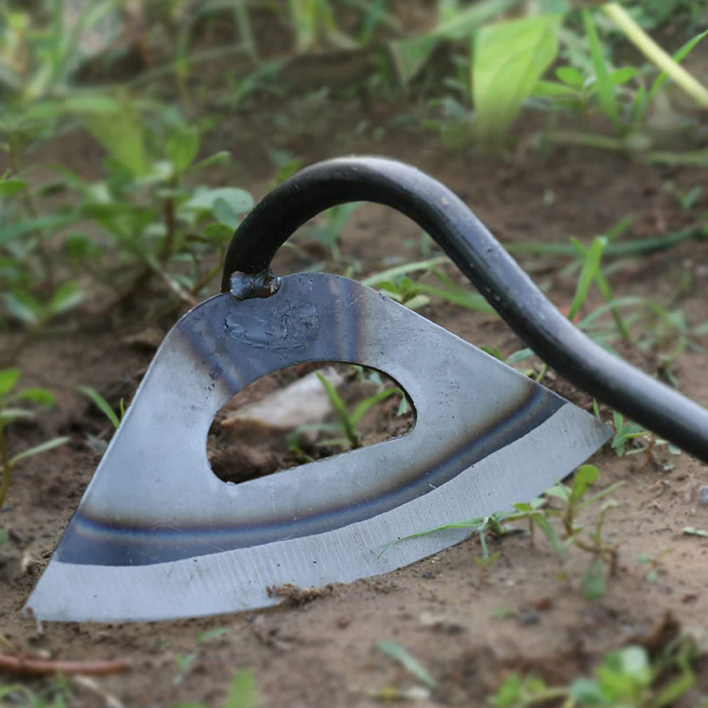 Multi-Use Steel Hollow Hoe For Gardening - Inspire Uplift