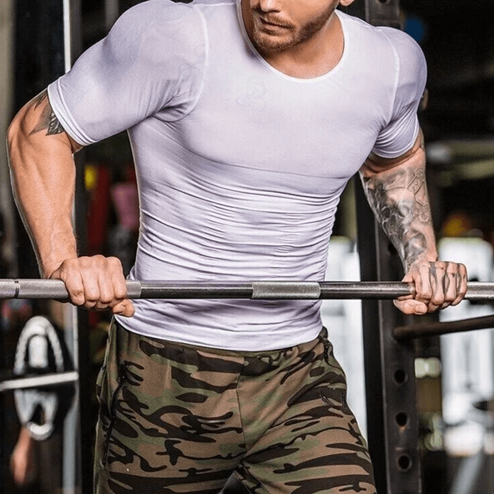 Tummy Flattening Men's Shaper T-shirt - Inspire Uplift