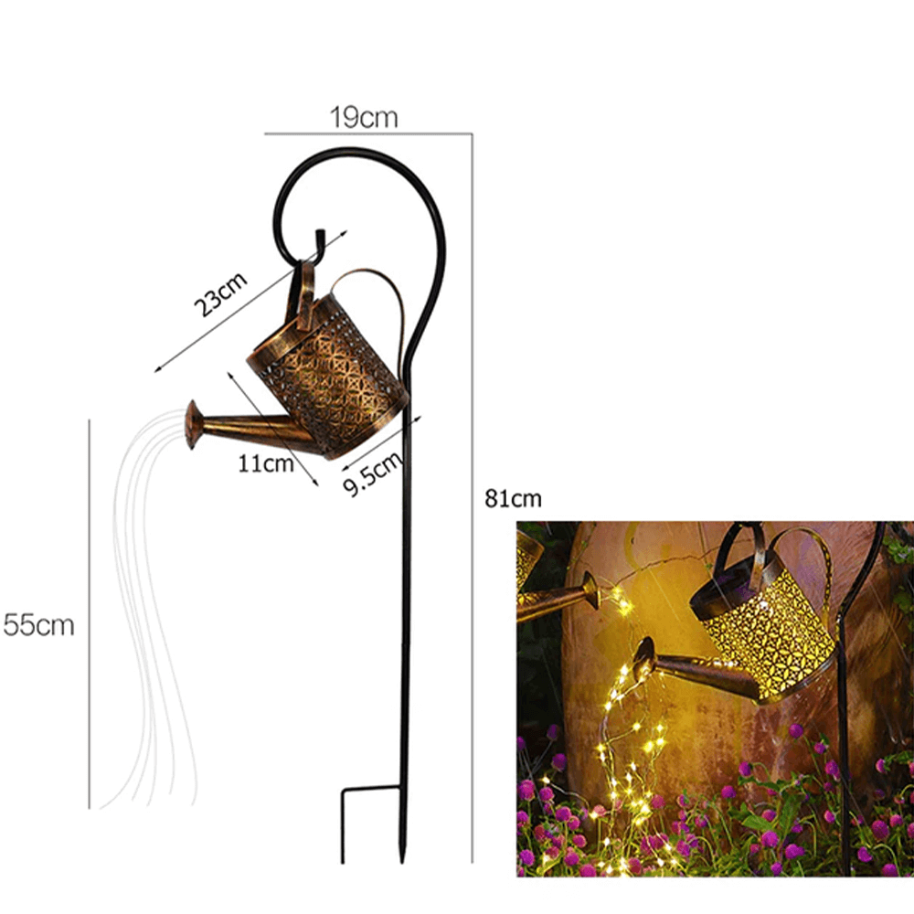 LED Solar Waterfall Romantic Decor Lights - Inspire Uplift