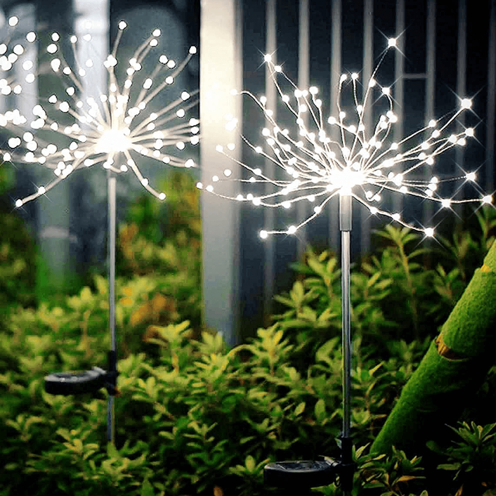 Solar Powered Auto On/Off Firework Lamp - Inspire Uplift