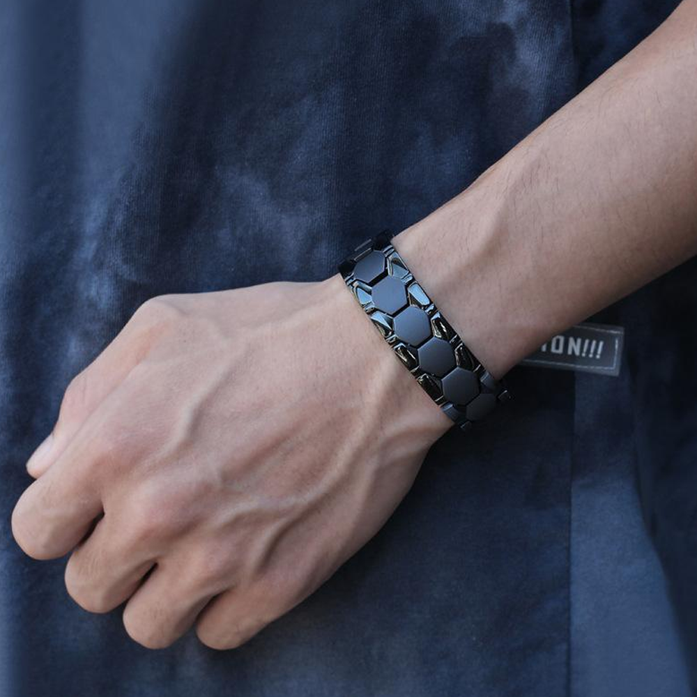 Anti-Fatigue Titanium Magnetic Bracelet | Inspire Uplift
