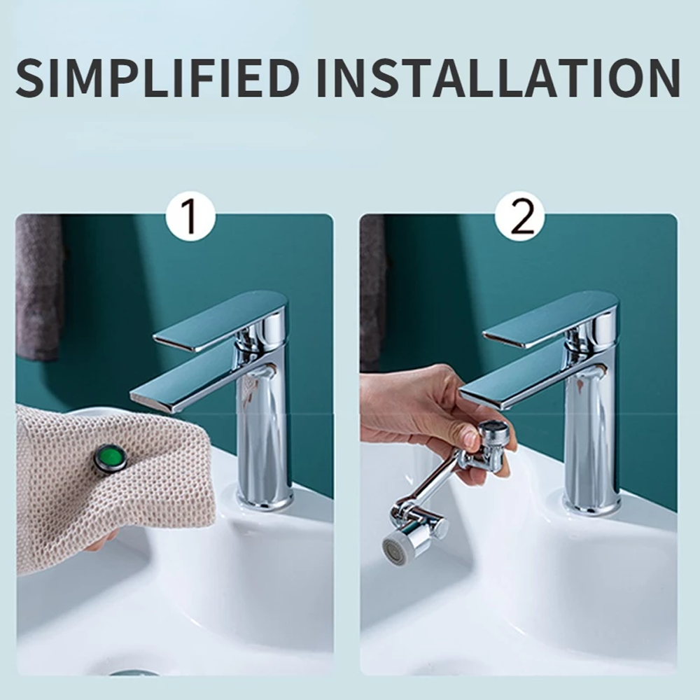 1080° Rotating Two Waterflow Modes Faucet - Inspire Uplift