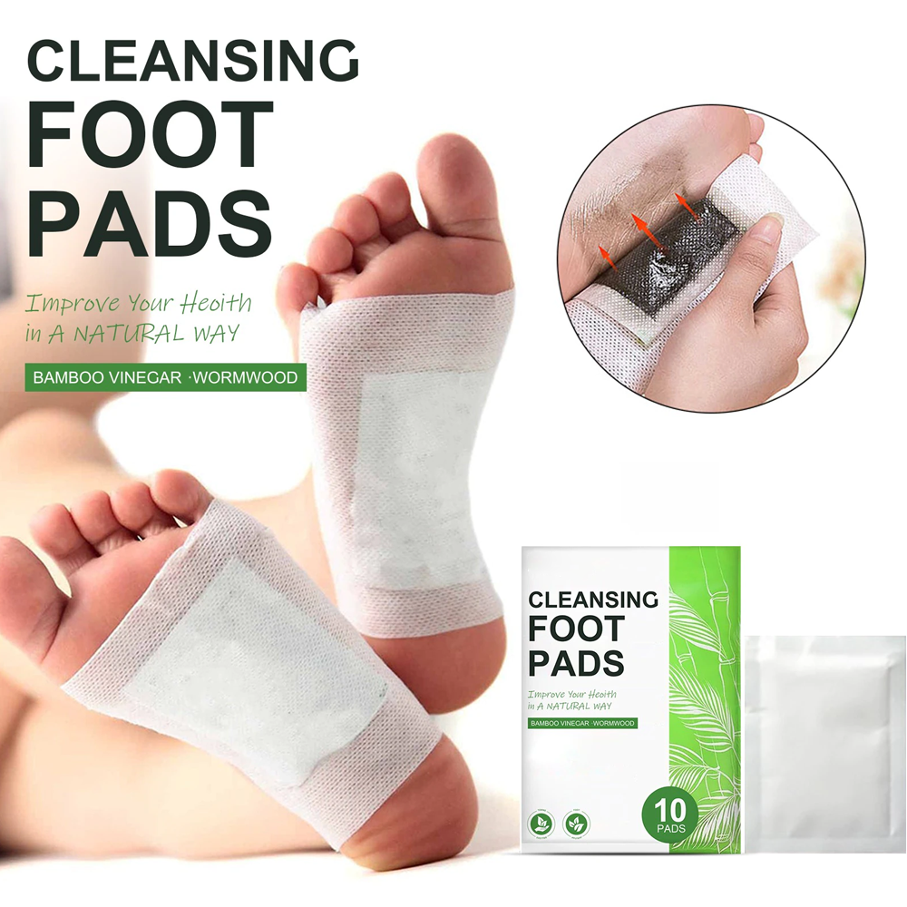 10 Pcs Body Detoxifying Foot Cleansing Pads - Inspire Uplift