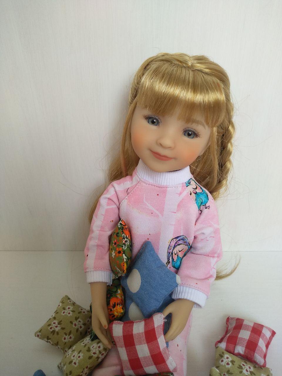 Pajama pattern for Ruby Red Fashion Friends dolls - Inspire Uplift