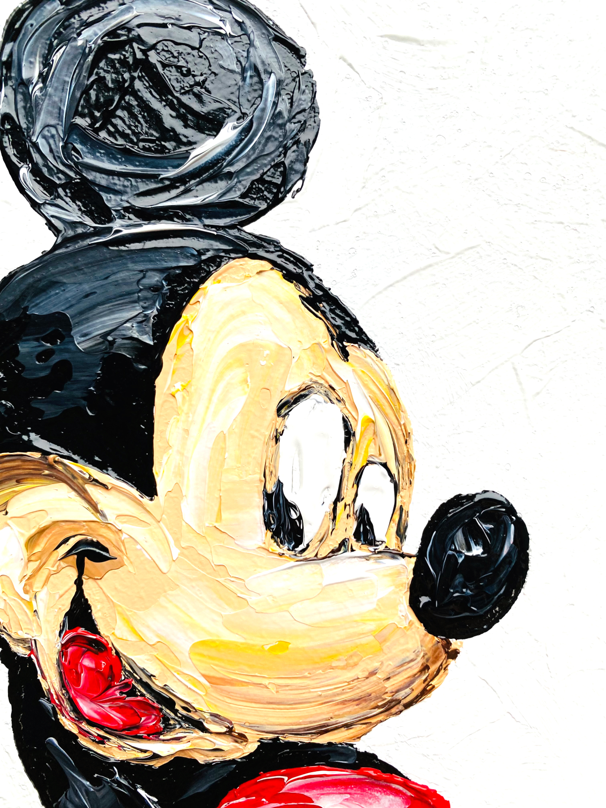 Mickey Mouse Wall Art / Mickey Mouse Painting / Disney Wall - Inspire ...