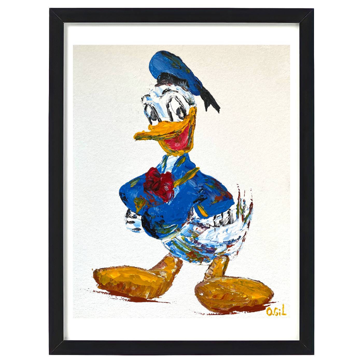 Donald Duck Wall Art / Donald Duck Painting / Disney Wall Ar - Inspire ...