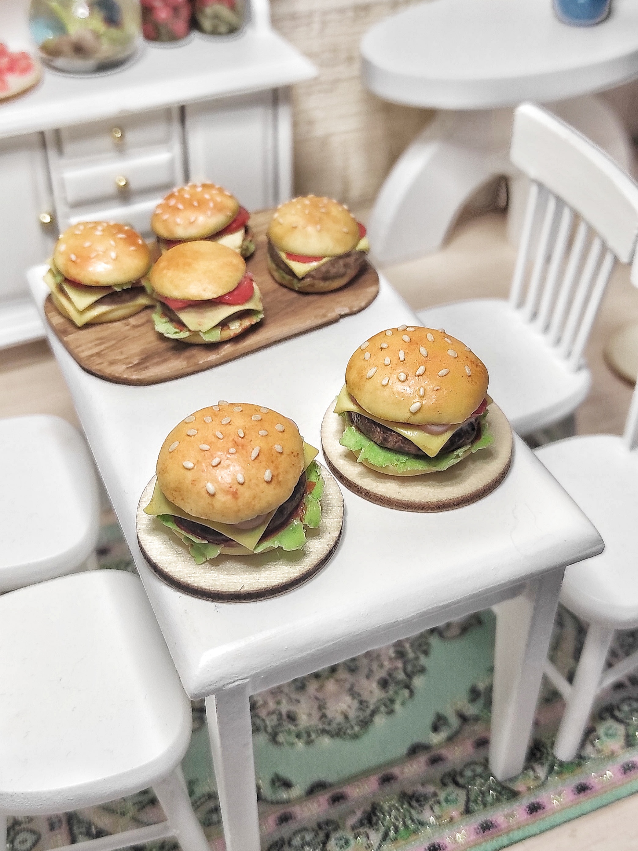 Fast food for dolls - Burger - Realistic burger - burger for - Inspire ...