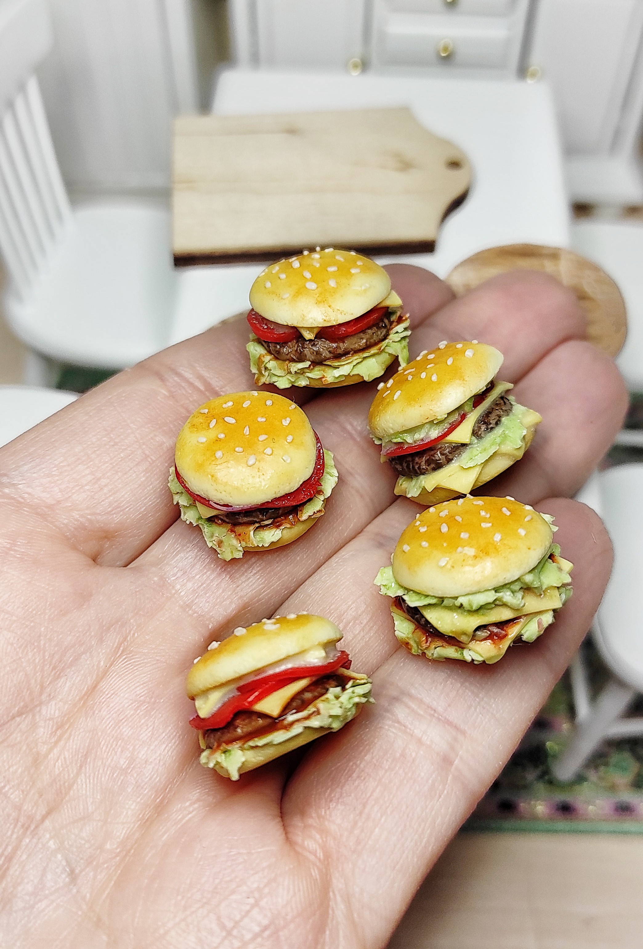Fast food for dolls - Burger - Realistic burger - burger for - Inspire ...