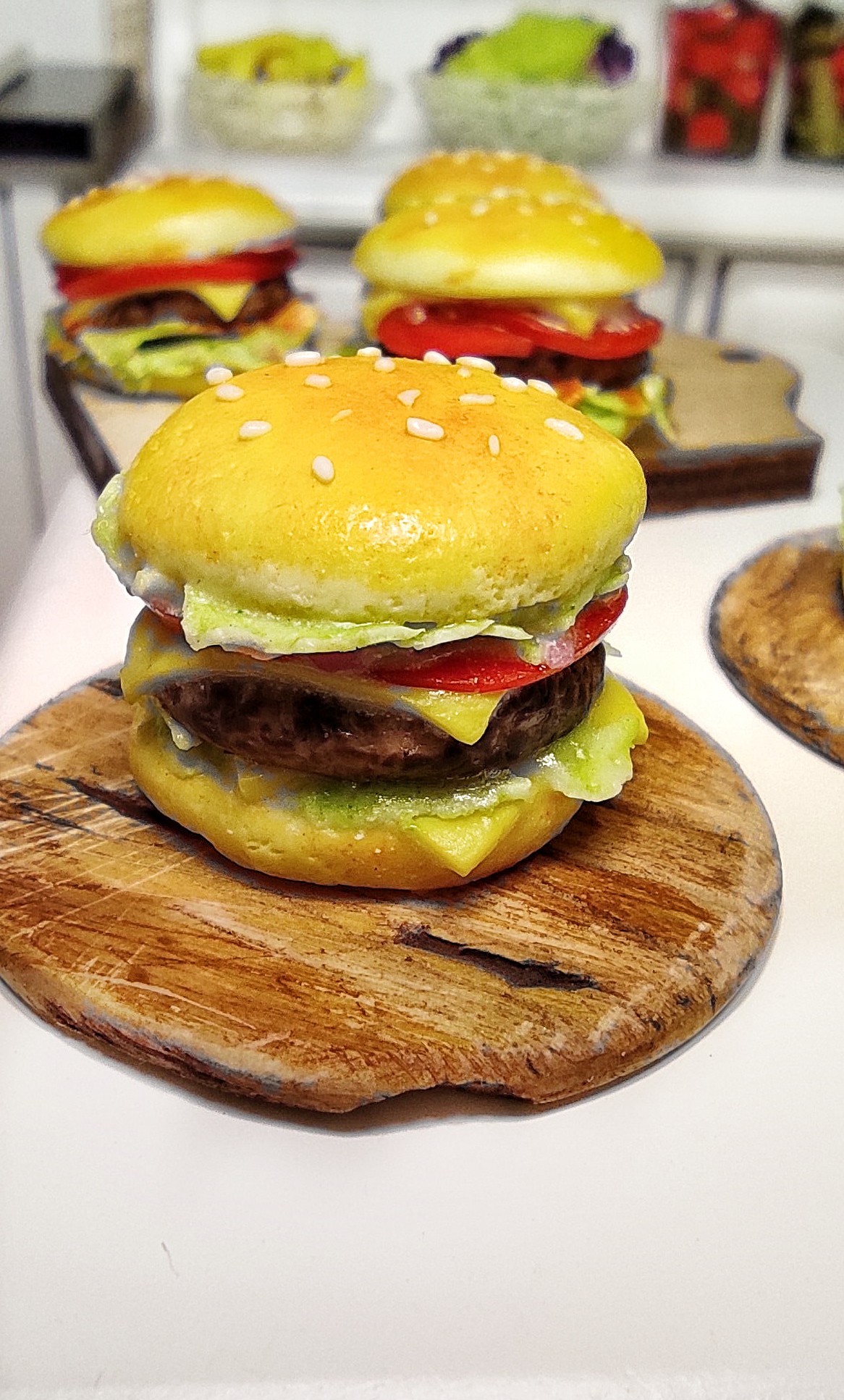 Fast food for dolls - Burger - Realistic burger - burger for - Inspire ...