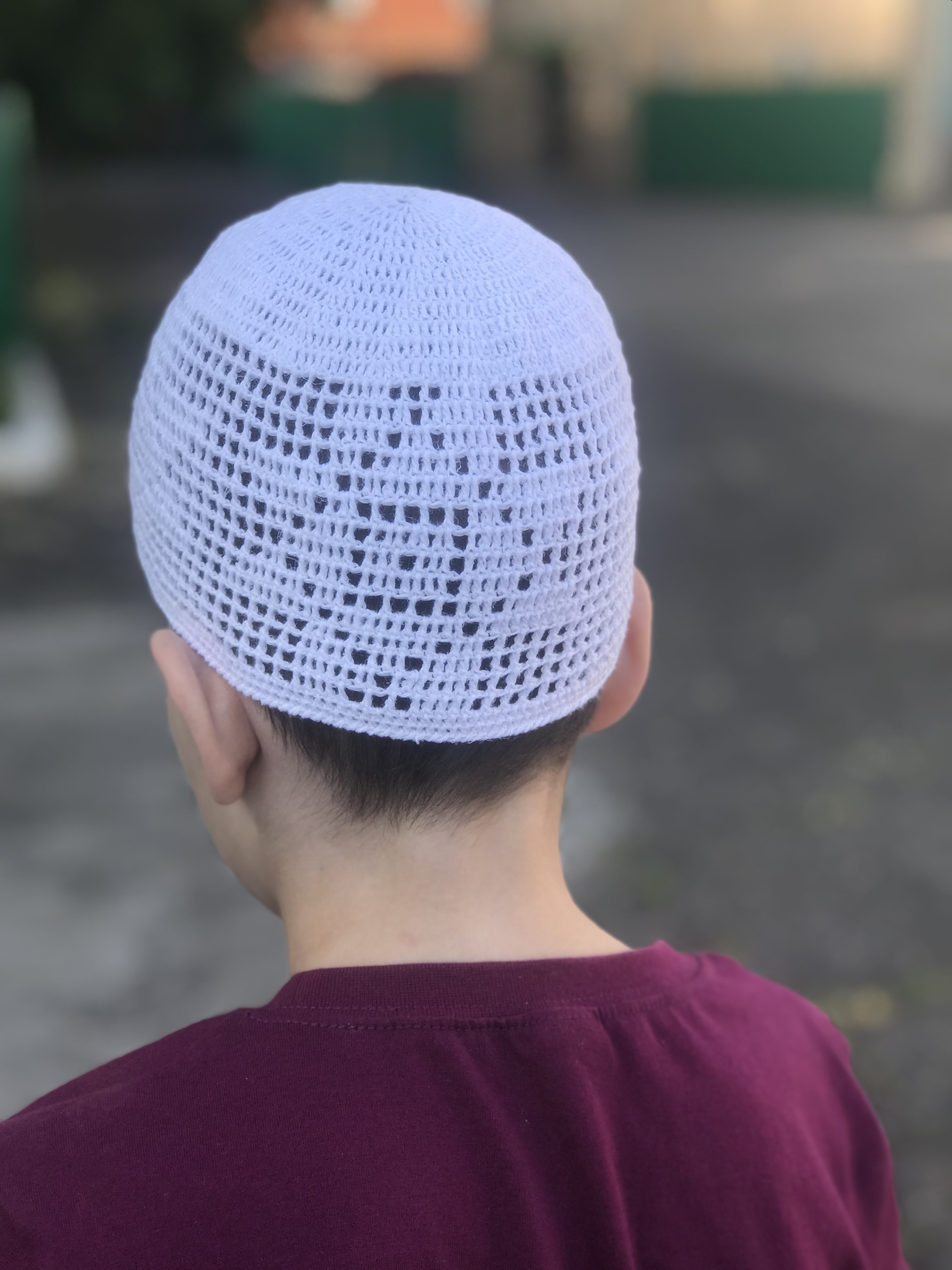 Muslim crochet cotton hat skullcap - Inspire Uplift