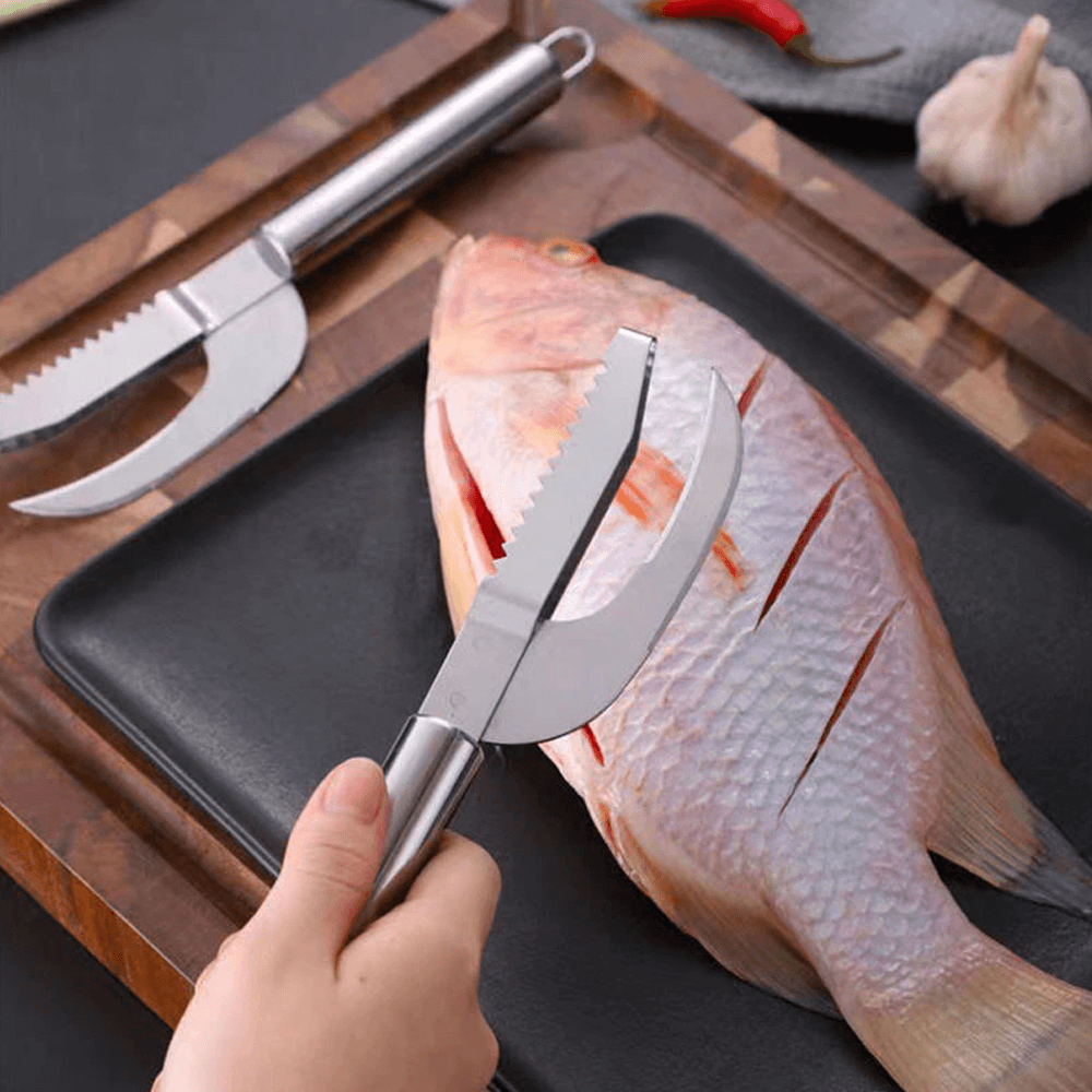 3-In-1 Fish Scale Scraper Knife - Inspire Uplift