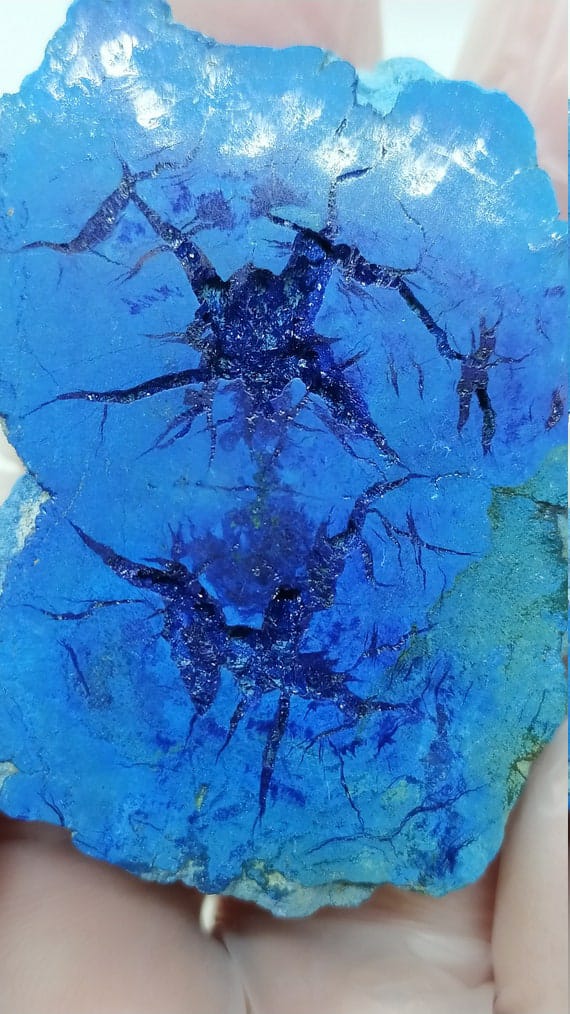 Azurite nodule / azurite jode / azurite crystals / azurite - Inspire Uplift
