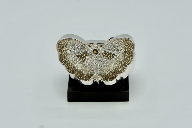 Sterling Silver Butterfly Pill Box | Inspire Uplift